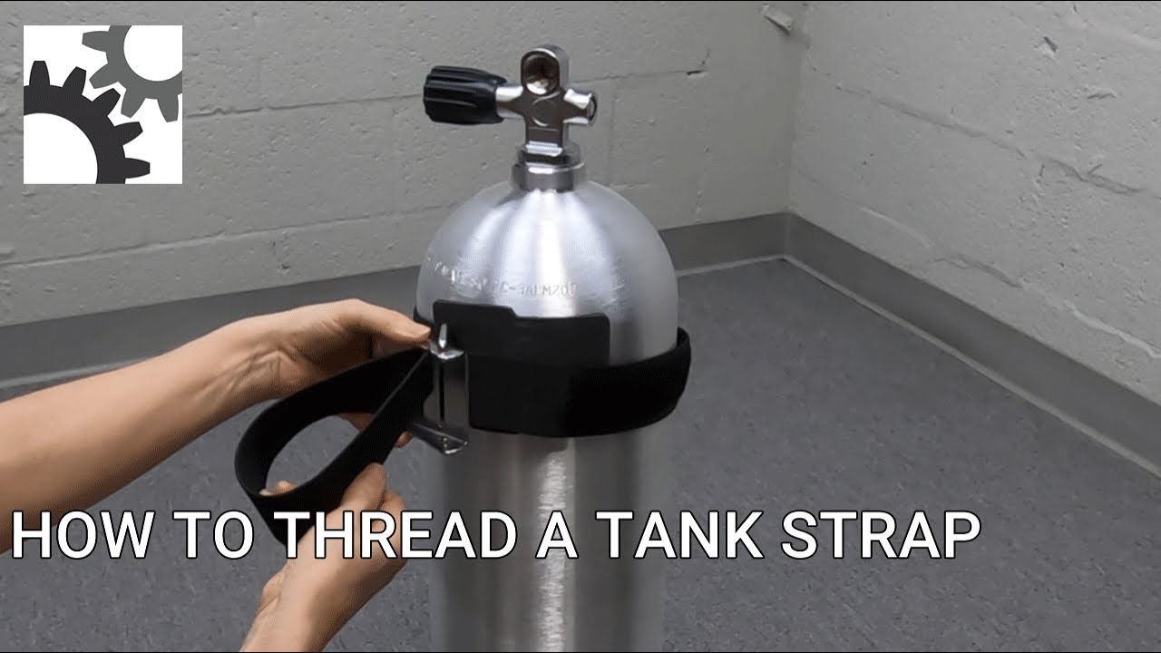 Product Demonstration Video | How to Thread a Tank Strap | Dive Gear Express