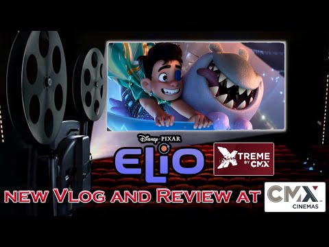 Elio 2025 on ATMOS XTR Vlog and Review at CMX Theatres (Yonas Kibreab, Zoe Saldaña)
