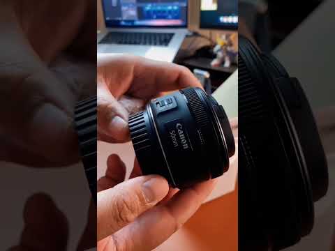Nifty fifty x Viltrox adapter #canon #viltrox #unboxing #shorts