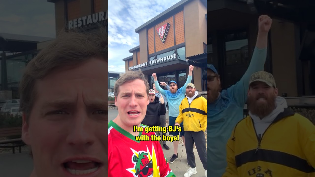 Getting BJ's with the boys!! #BJsRestaurantsPartner