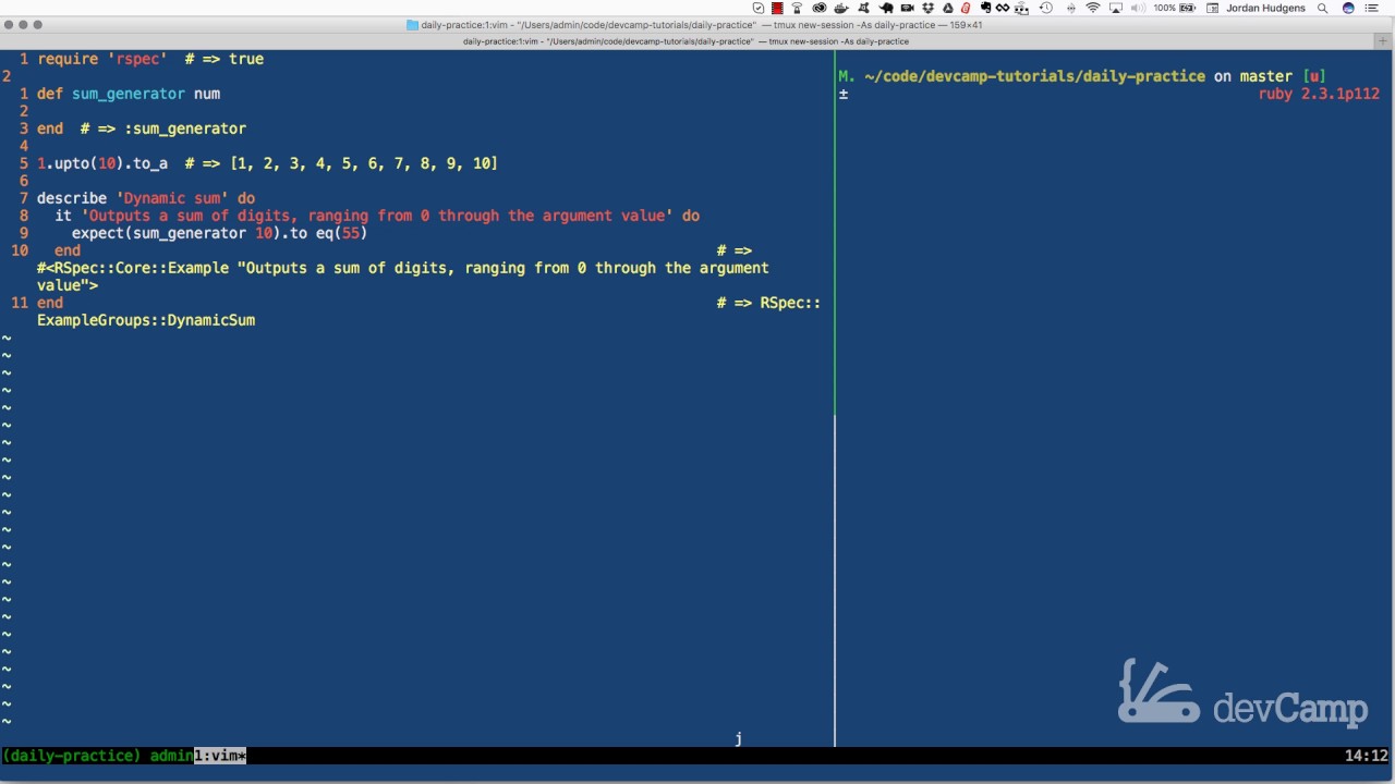 Build a Dynamic Sum Method in Ruby