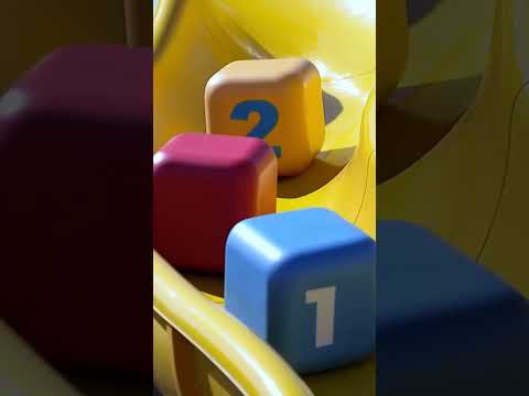 one two three learn number with slide #kindergartensong
