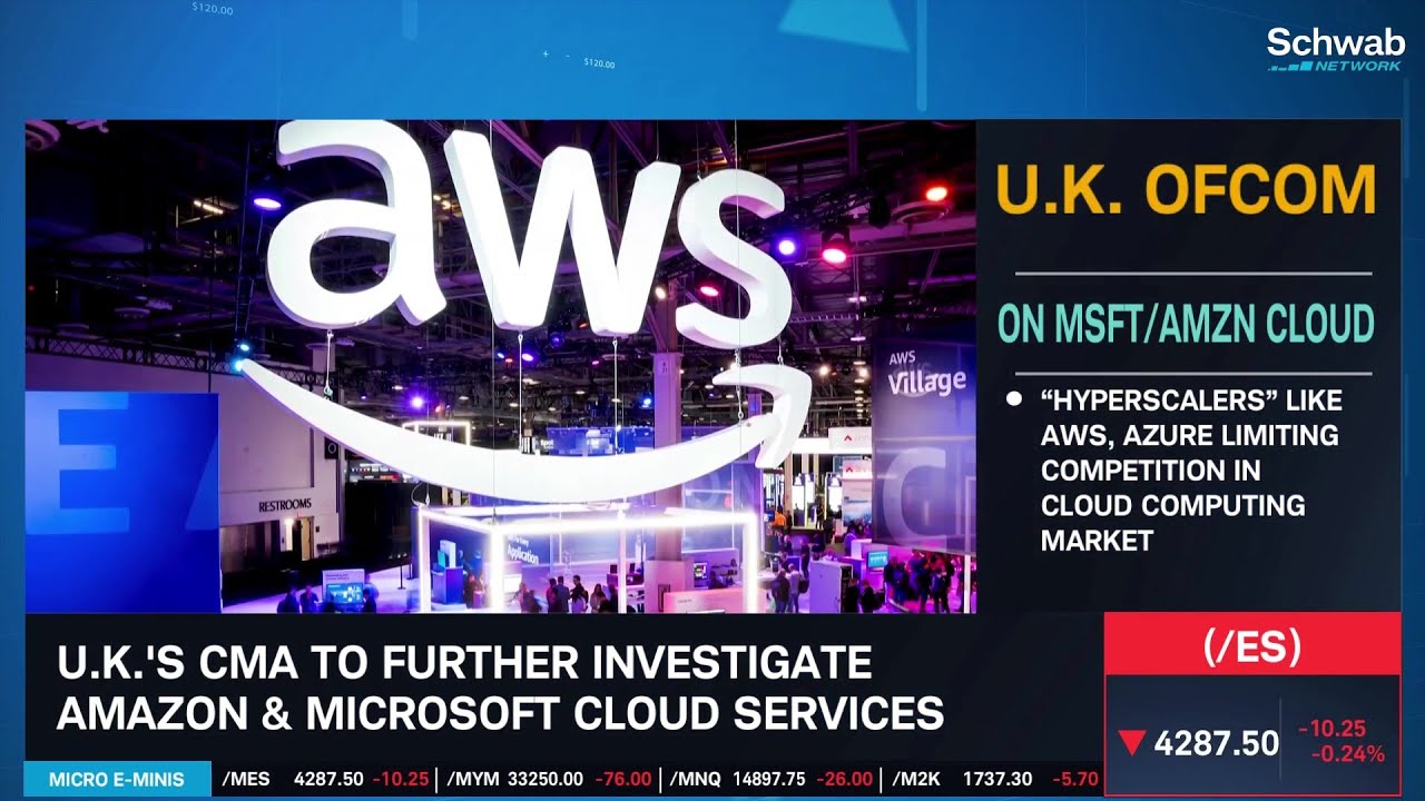 U.K. CMA To Further Investigate AMZN & MSFT Cloud Services
