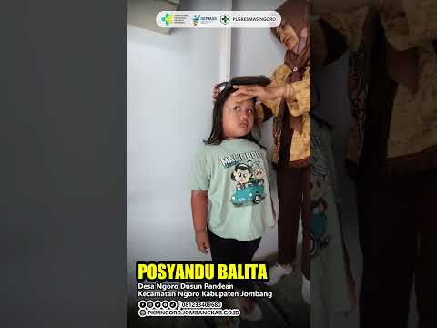 Posyandu Balita di Wilayah Kerja Puskesmas Ngoro Kecamatan Ngoro Kabupaten Jombang