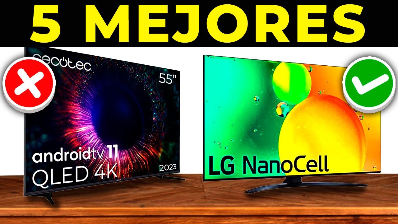 😮 Los 5 MEJORES TELEVISORES CALIDAD PRECIO SMART TV 2025 | TV Calidad Precio Baratos