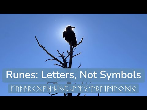 Runes: Letters, Not Symbols