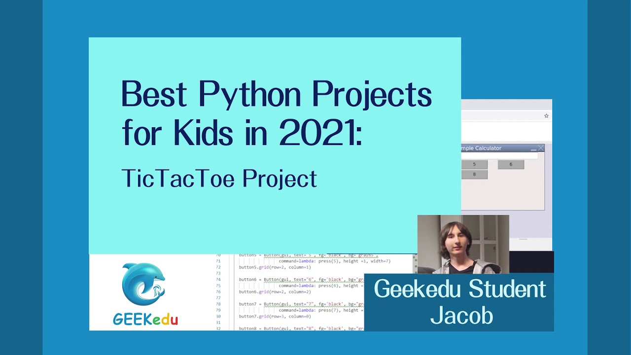 Free Coding Game for Teenagers - Tic tac toe with Python