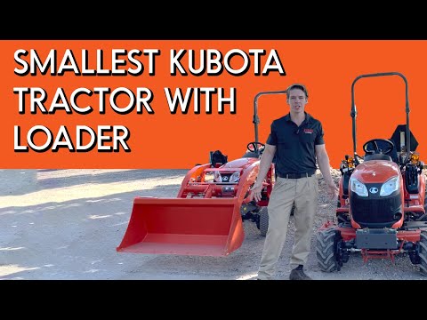 What is the smallest Kubota tractor with a loader?