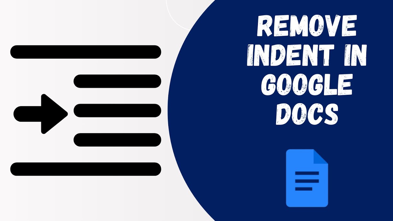 How To Remove Indent in Google Docs