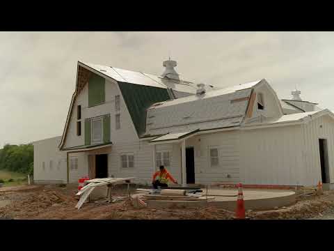 WCC HQ Barn Construction: Exterior 2024-05