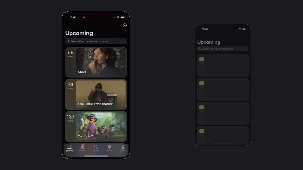 Showcase Upcoming List Scroll Animation ✦ React Native ✦ makeitanimated.dev