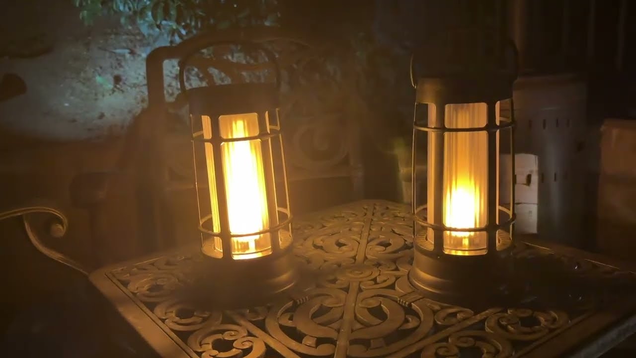 Fox Flame Solar Lantern Unboxing + Night display 🌙 |