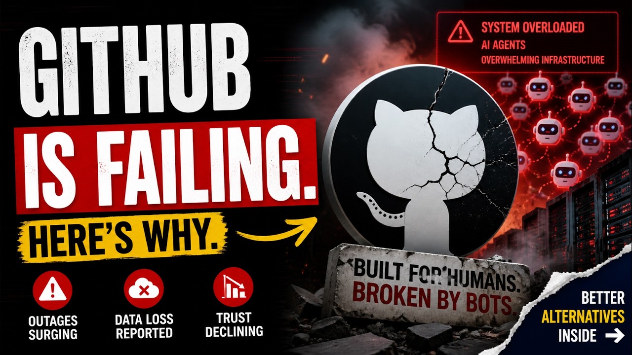 Is GitHub Dying? How AI Broke the Backbone of Code | Why Developers Are Abandoning GitHub in 2026