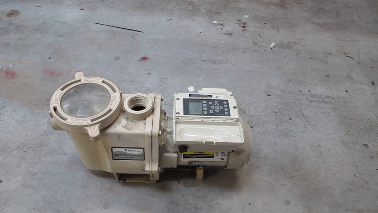 Pentair Variable Speed Pump Model 011018 - Review WARNING
