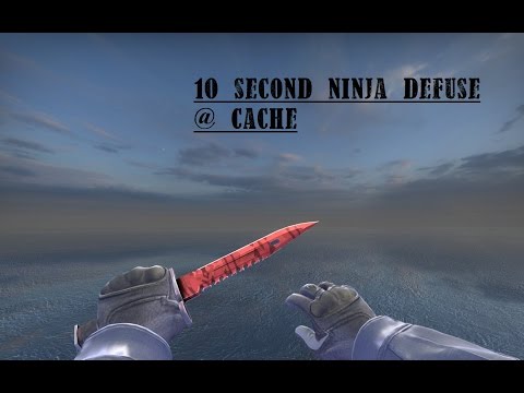 Steam Community :: Video :: 10 Second Ninja Defuse @ Cache
