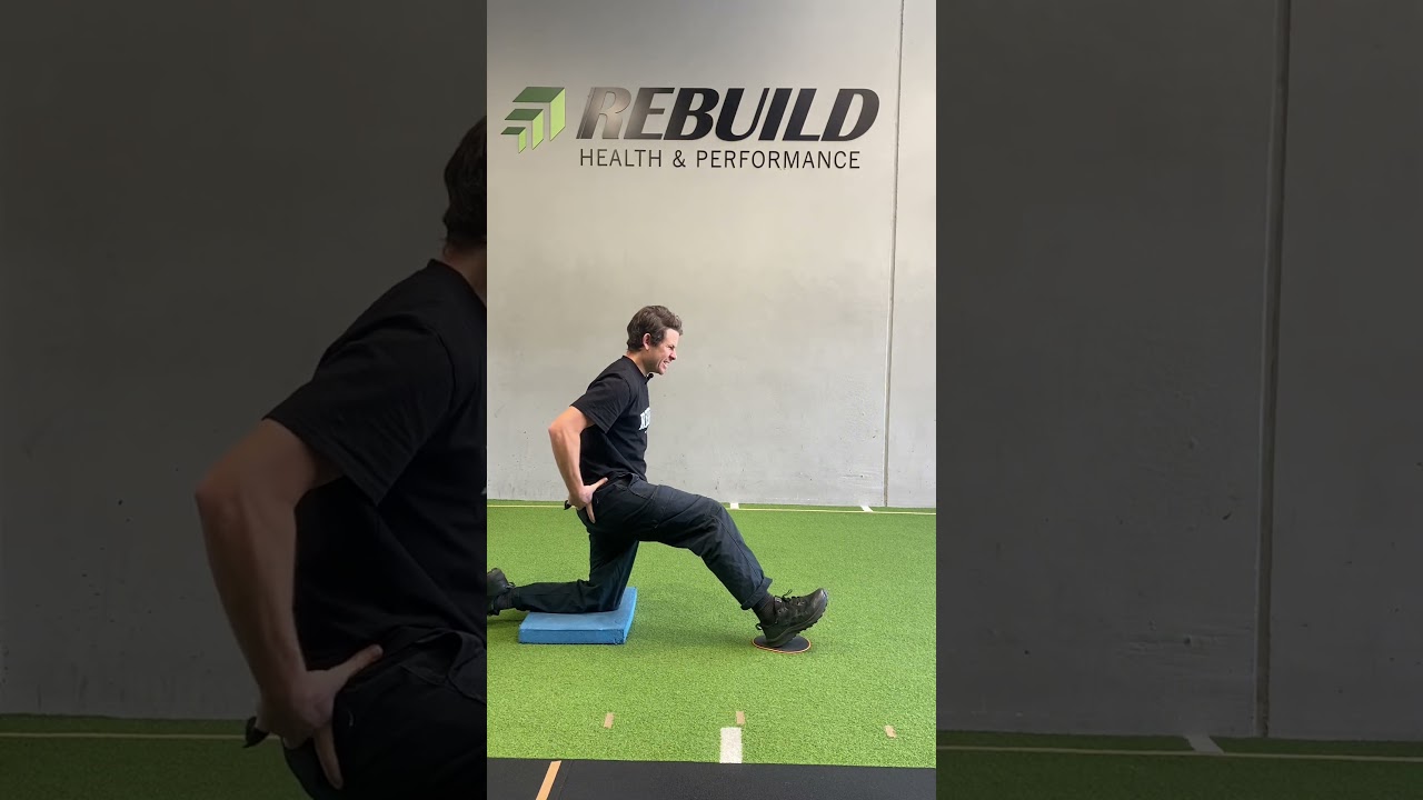 Hamstring Slider - Half Kneeling