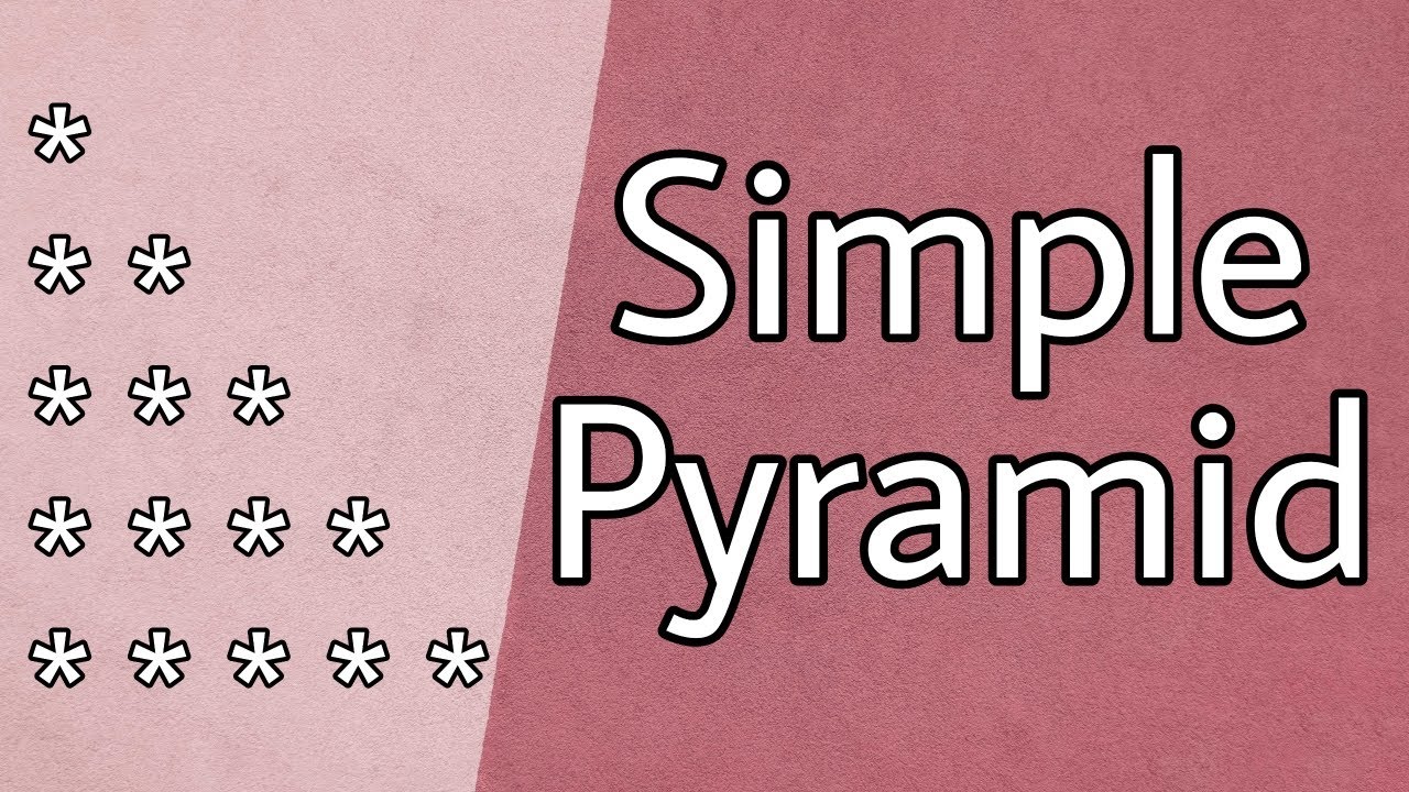Simple Triangle pattern in Javascript | Simple Pyramid | Data Structures