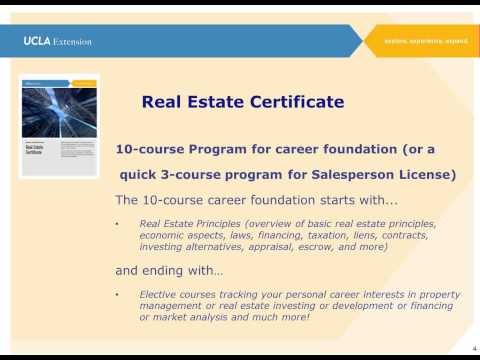 Real Estate Certificate Program Info Session