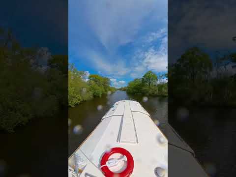 Norfolk Broads, Irstead to Sutton. #timelapse #sunset #boating #norfolkbroads #boat #boatlife