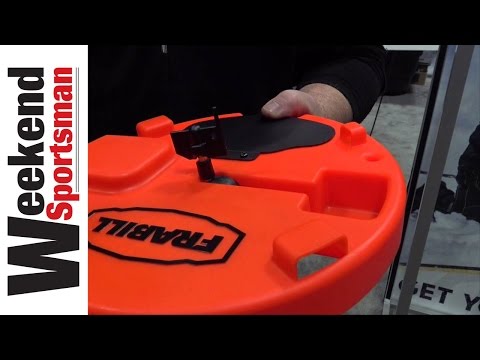 Round Frabill Tip Up Usage Tips For Panfish Or Pikes | Weekend Sportsman | #Frabill_Inc