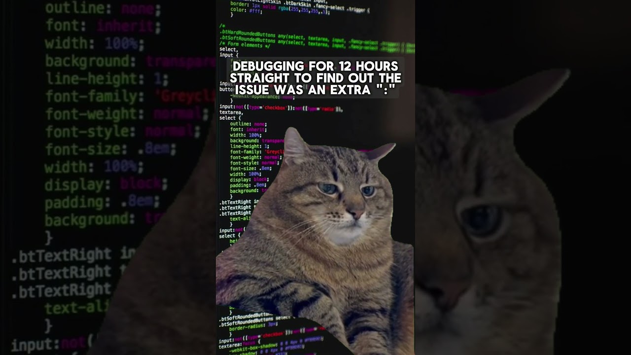 Debugging be like...🥲😂 #programming #shorts
