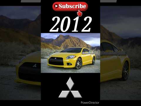 Evolution of Mitsubishi Eclipse (1990-2015) #mitsubishieclipse #viralvideo