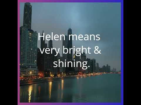 The Meaning of The building name Helen Tower