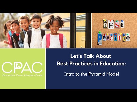 Best Practices: Intro to the Pyramid Model