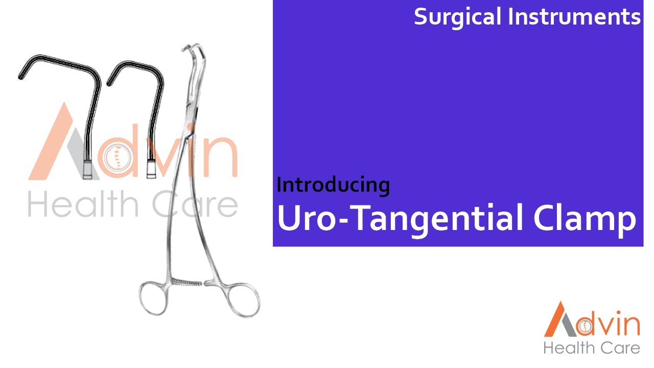 Uro Tangential Clamp Forceps