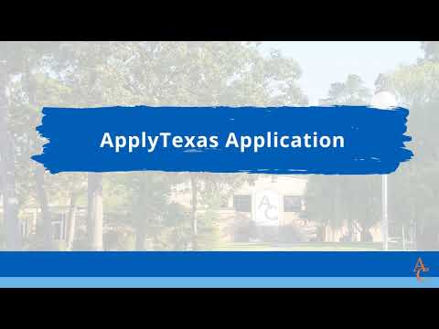 Guide to Apply Texas Application