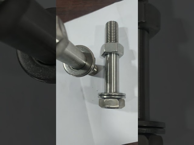 SS 304 Half Thread Hex Bolts - Stainless Steel 304 Hex Bolt M16 X 70 ...