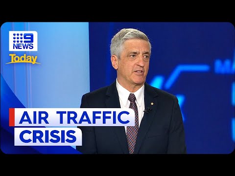 Critical shortage of air traffic controllers | 9 News Australia