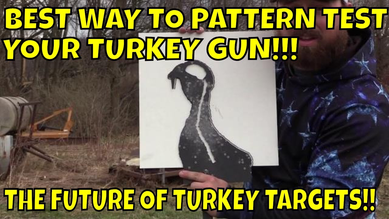 THE BEST WAY TO PATTERN YOUR TURKEY GUN!!- FUTURE OF TURKEY PATTERN TESTS!!