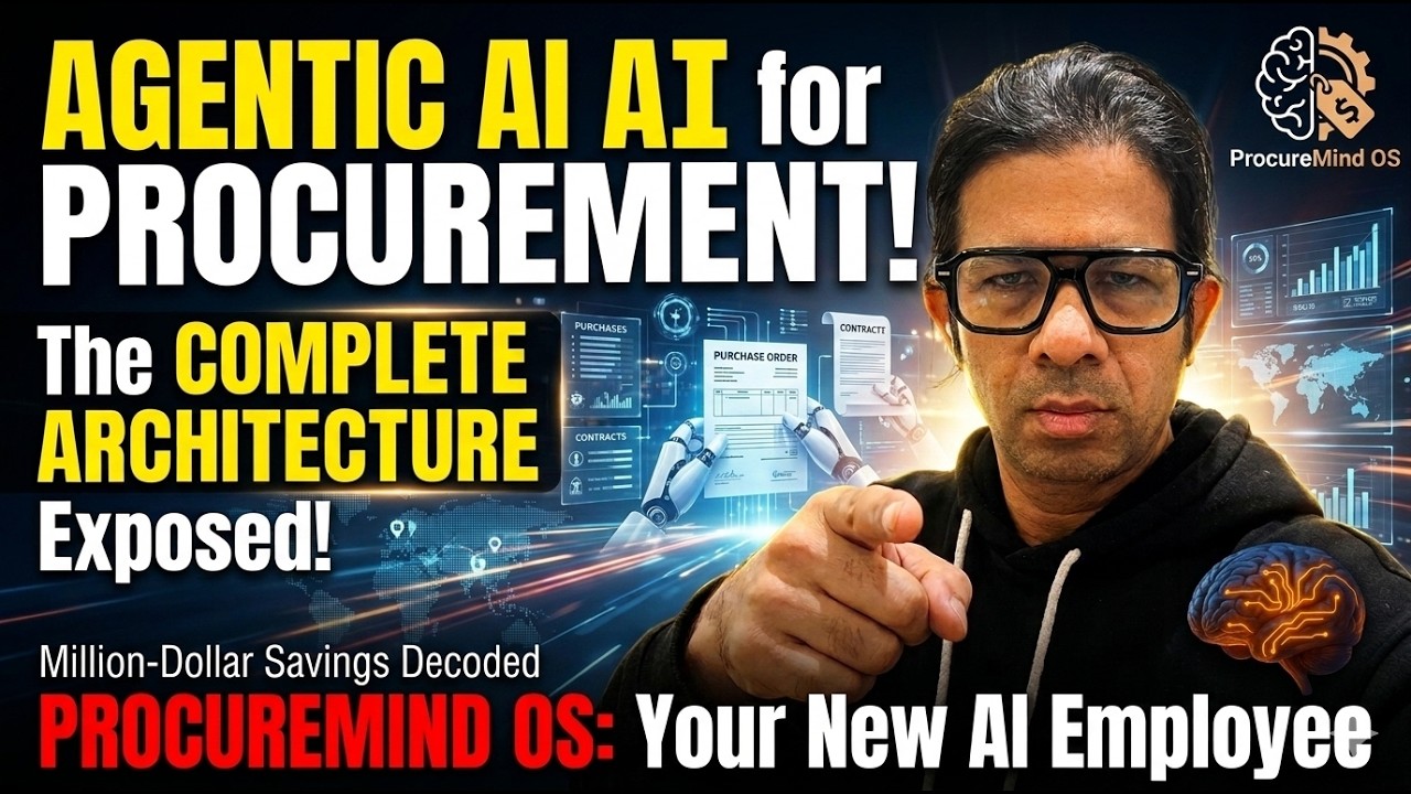 Agentic AI for Procurement (ProcureMind OS) | Enterprise Architecture Beyond POC to Production