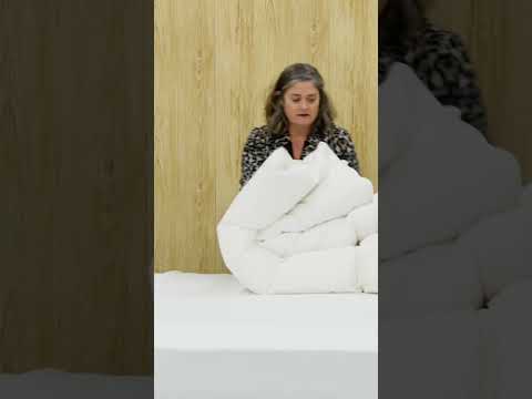 How To Fold and Store a Duvet #myqestyle #howto #howtofold #organization