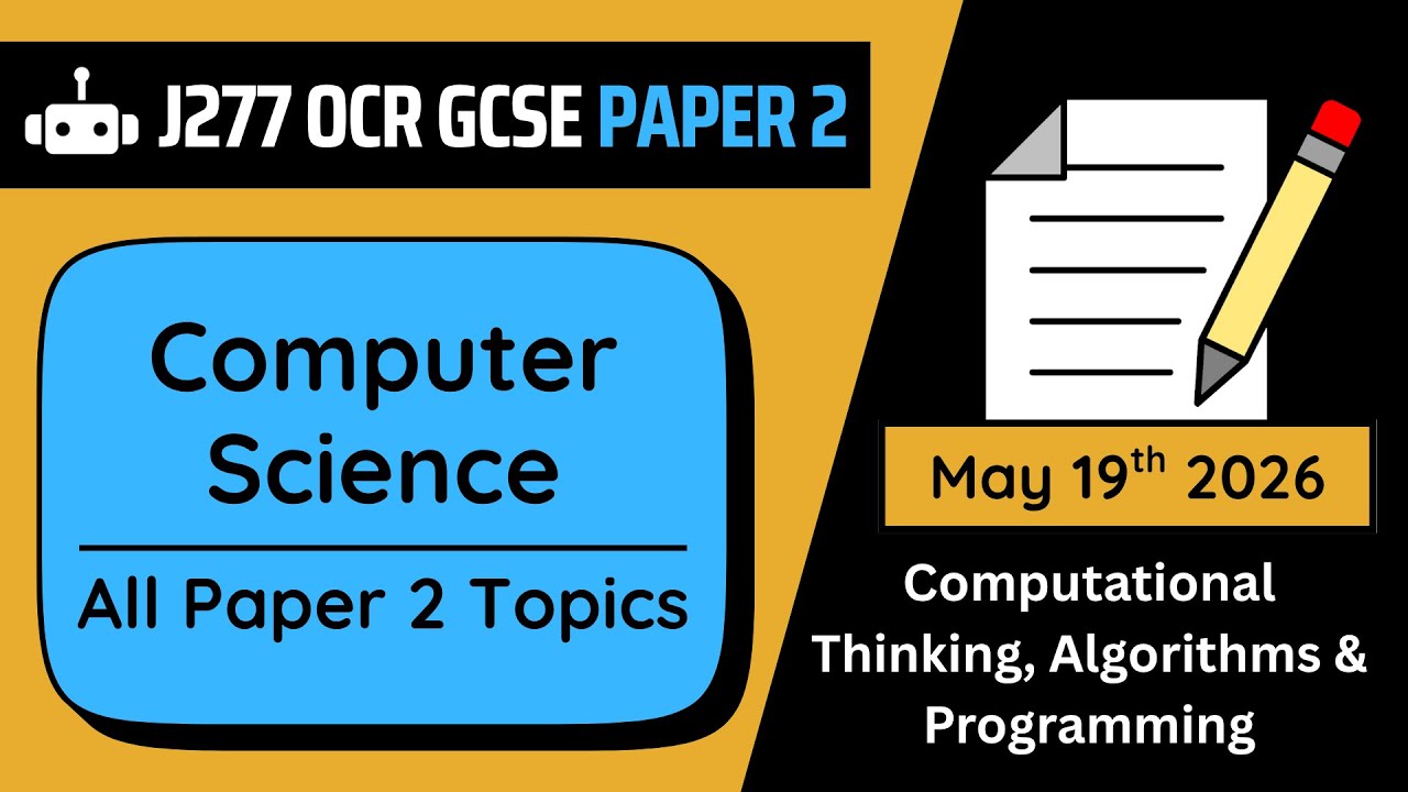 May 2026 - OCR GCSE Computer Science (Full Paper 2)