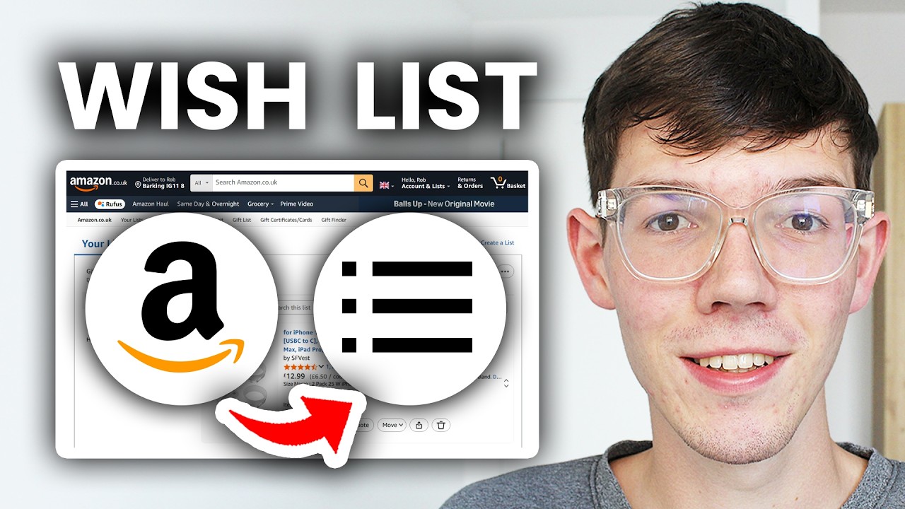How To Make An Amazon Wish List & Share - Full Guide