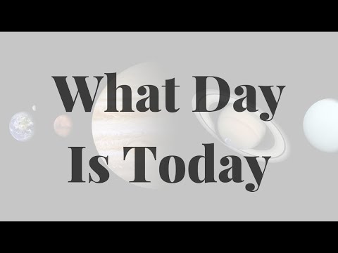 How do you say Thursday in Spanish | Days of the Week in Spanish