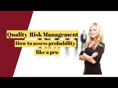 Pharmaceutical Quality Rsk Management: How to assess probability like a pro clone