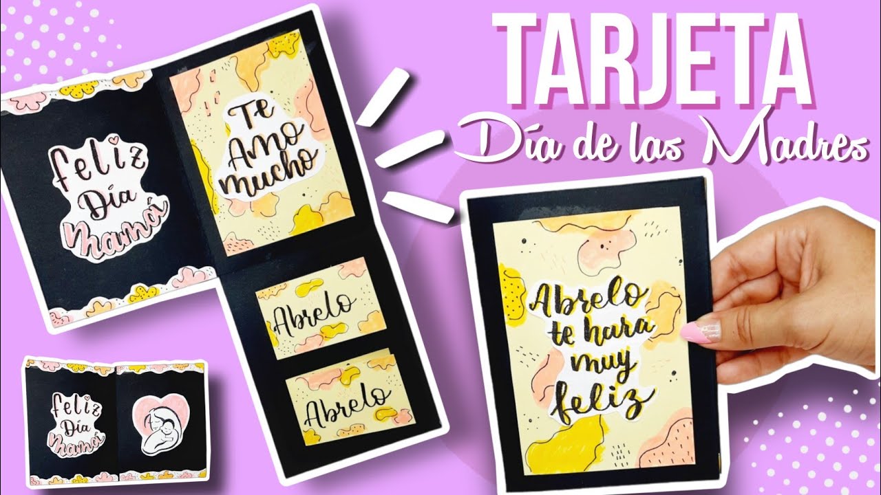 💝 HAZ ESTA HERMOSA TARJETA PARA EL DÍA DE LAS MADRES | Marialis