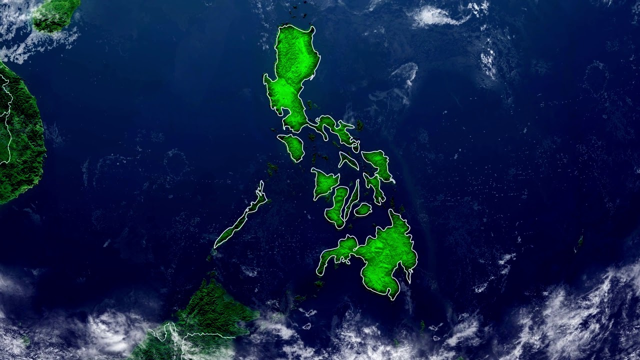 Relief map of the philippines (Premium HD Video)