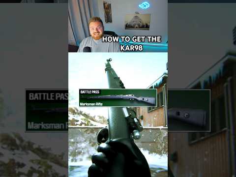 How to unlock the KAR98 in Season 4 #warzone #rebirthisland #howto #gaming #shortsfeed #shorts