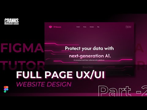 The Ultimate Figma website Design Tutorial | Part-02