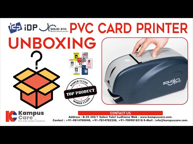 Pvc Id Card Printer - IDP Solid 510D Double Side PVC ID Card Printer ...