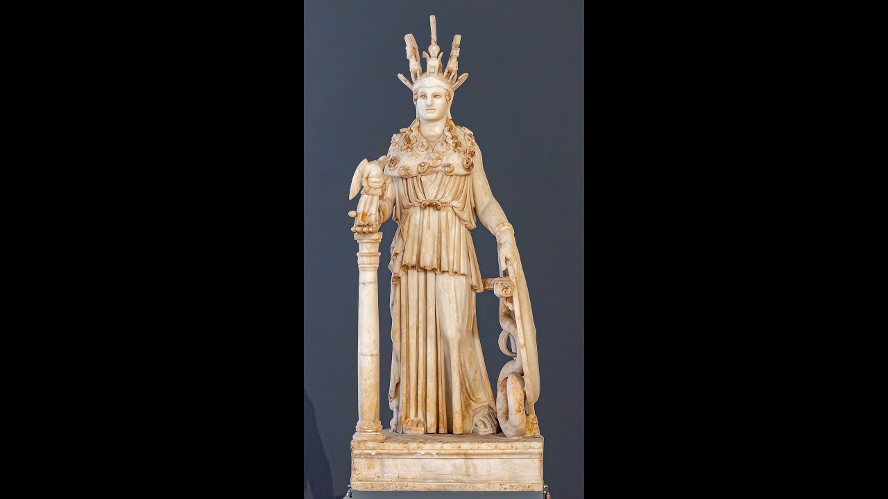 The Varvakeion Athena in the National Archaeological Museum at Athens