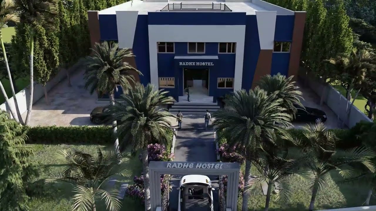 HOSTEL WALKTHROUGH ANIMATION VIDEO