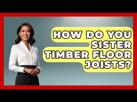 How Do You Sister Timber Floor Joists? - Civil Engineering Explained