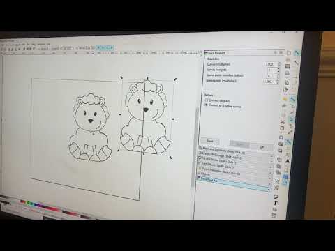 How to convert an image to a SVG via Inkscape to import into Cricut design space