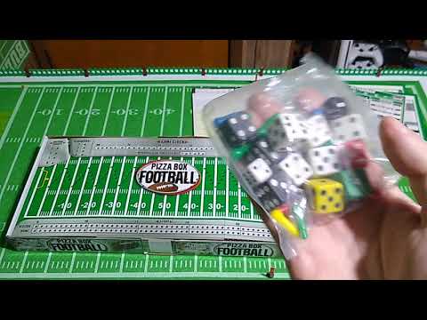 Pizza Box Football Board Game Unboxing