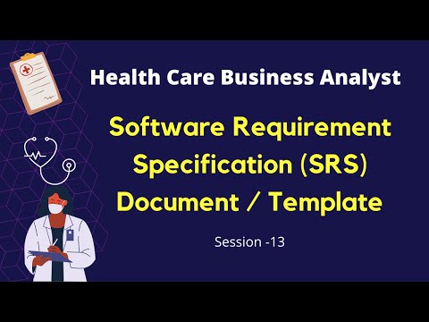 Software Requirements Specification (SRS) Tutorial | SRS Document Template Example | Create SRS Doc